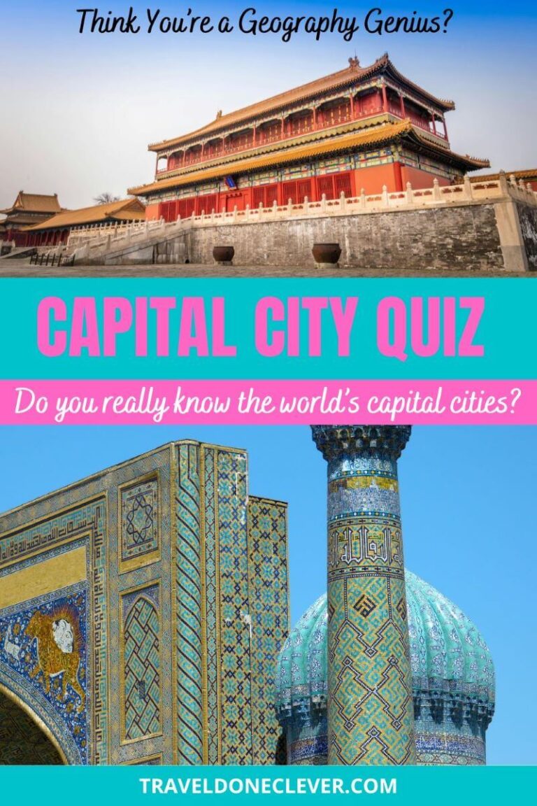 Only 1 in 5 People Can Score Full Marks on This Capital Cities Quiz—Are ...